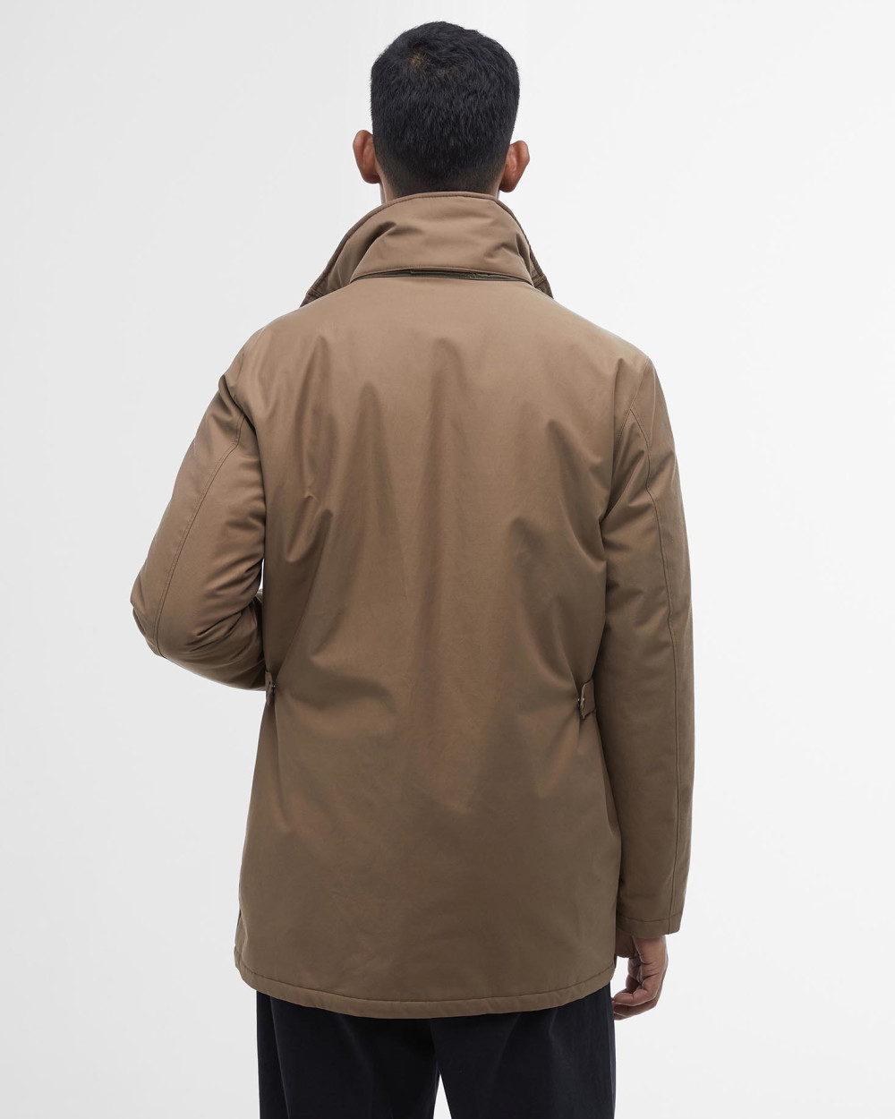 Modern Border Showerproof Mac - Barbour