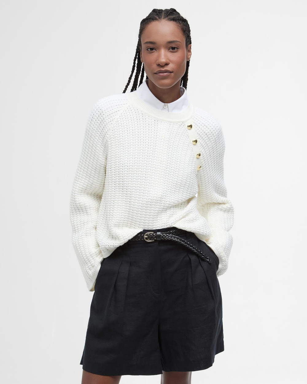 Angela Crew Neck Jumper - Barbour US Official Website