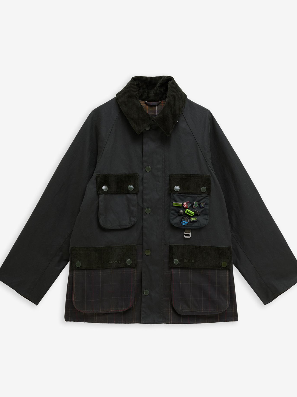 Barbour X Crocs Oversized Bedale Waxed Jacket - Barbour